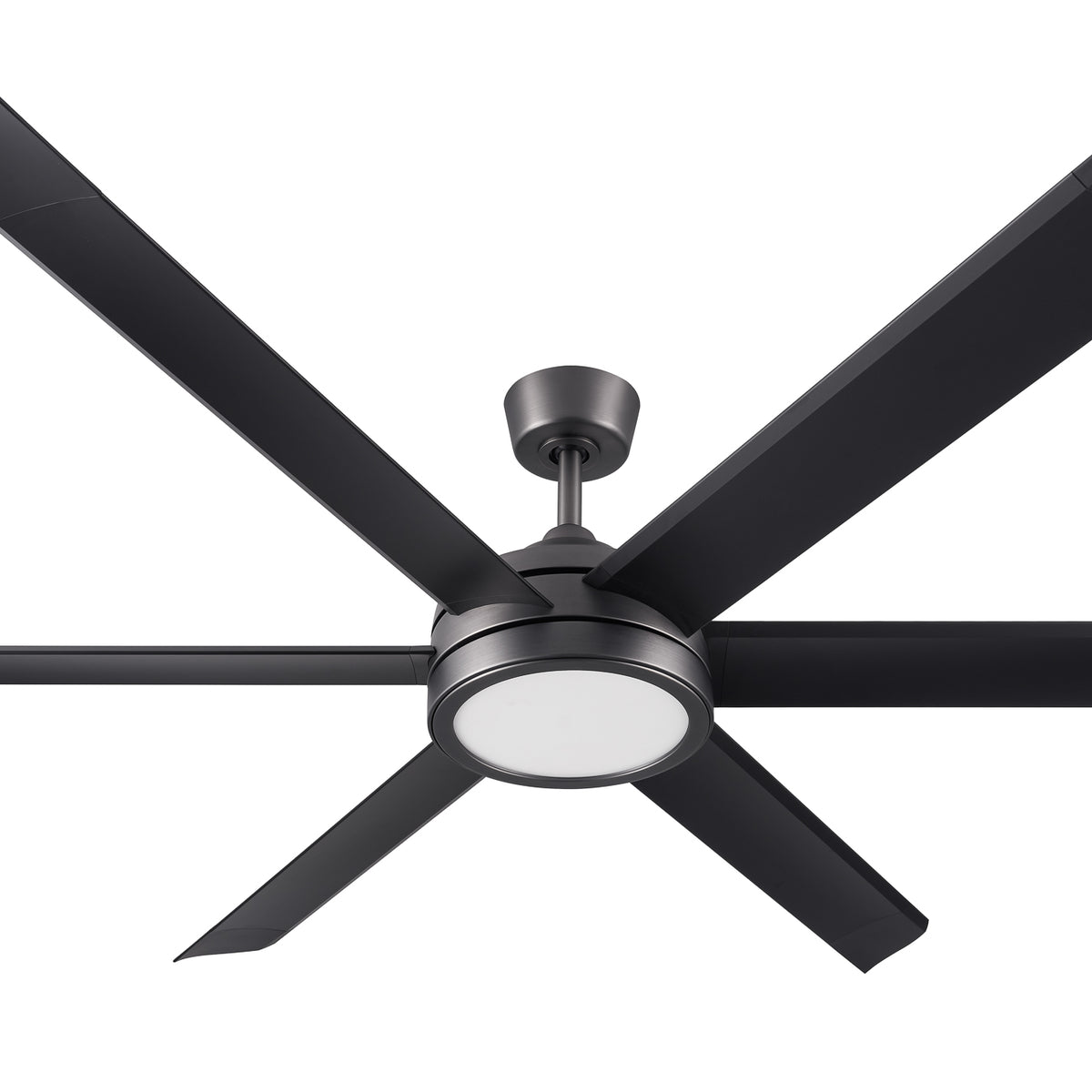 Blazer 72" in. 6 Blade LED Brushed Carbon Ceiling Fan – Airgale Fan Company